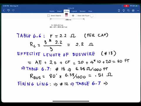 Lesson 06E - Problem 3 with Electric Blasting Circuit Analysis - YouTube