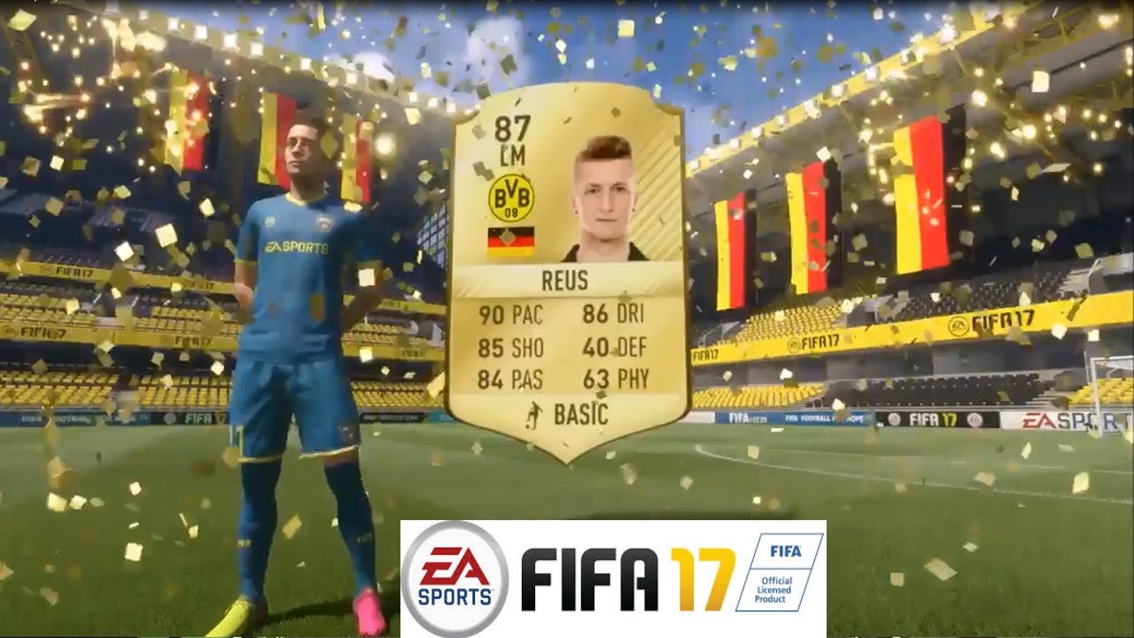 FIFA 17 - NOVA ANIMAÇÃO ABRINDO PACKS !!! - YouTube