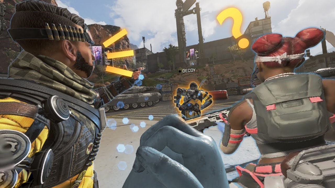 I CAN'T BELIEVE HE FELL FOR THAT! | Pokelawls Apex Legends Funny ...