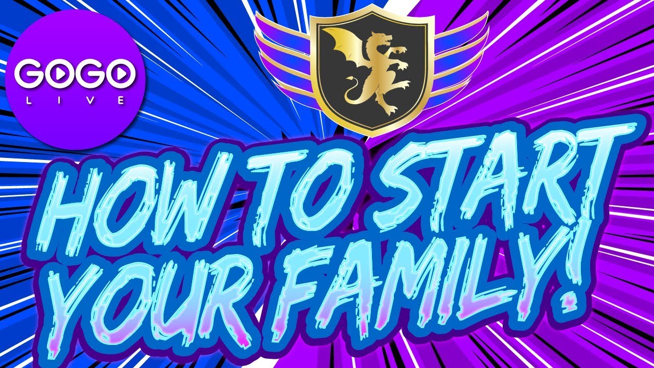 How to create a family on the GOGO LIVE app - YouTube