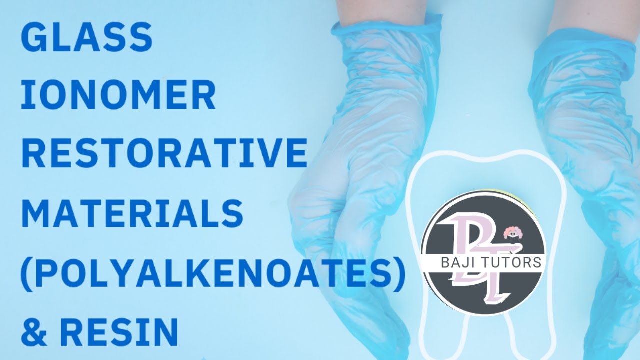 Resin Modified GIC, Giomers, Compomers - YouTube