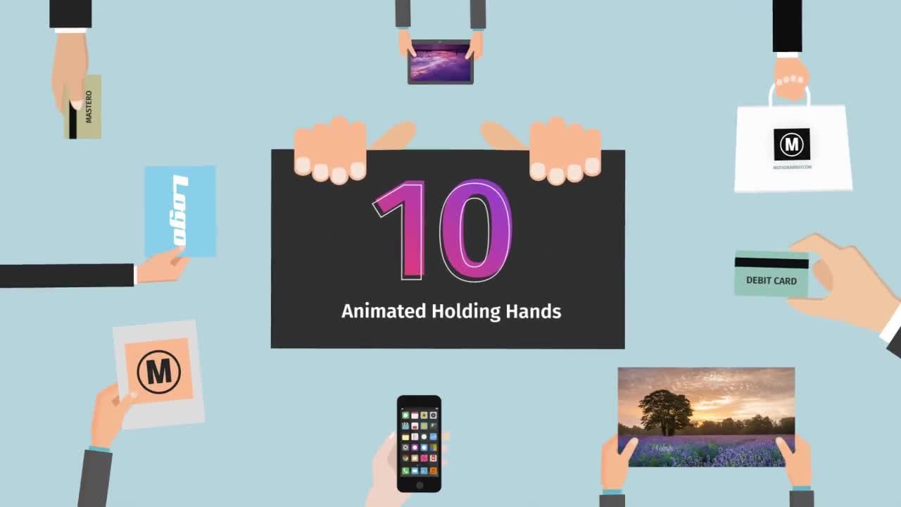 10 Animated Holding Hands After Effects Templates - YouTube
