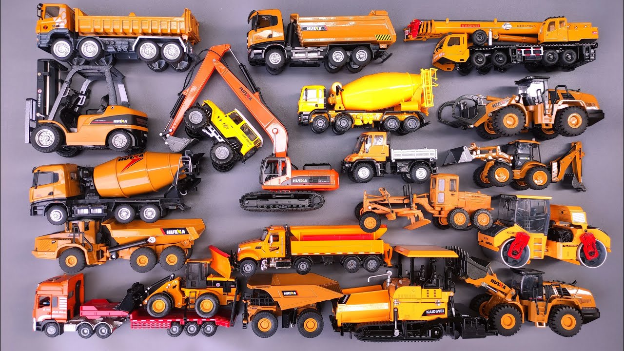 MEGA RC TRUCKS, HEAVY HAULAGE, RC MACHINES, RC SCALE MIX, HUGE RC DOZER ...