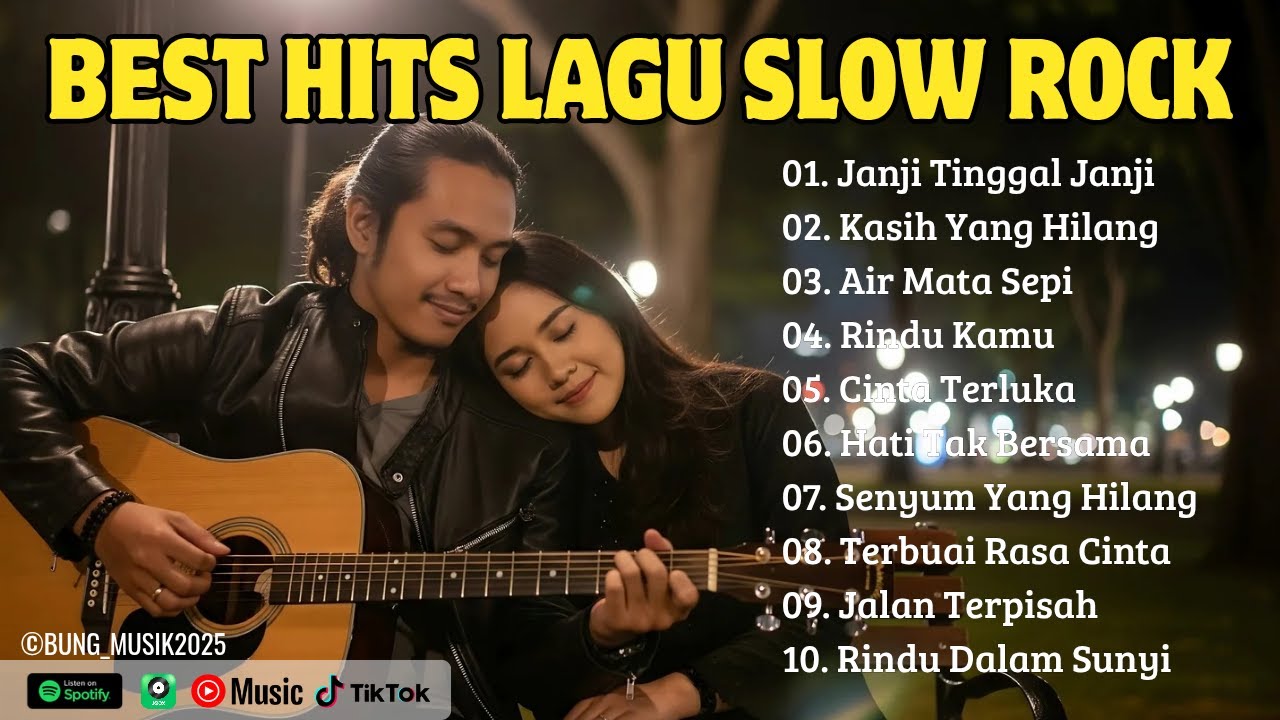 Kompilasi Musik Hits Slow Rock Terbaik 🔥 | Lagu Malaysia Full Album ...