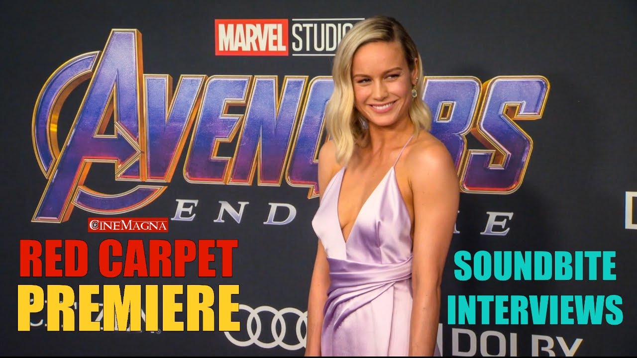 Avengers Endgame World Premiere Interview With All Cast Members - YouTube