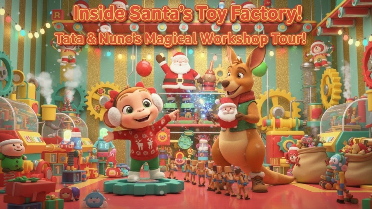 Magical Christmas Adventure: Inside Santa's Toy Factory! - YouTube