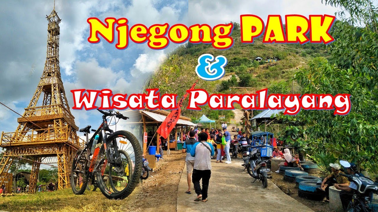 NJEGONG PARK - MENARA BAMBOO || WISATA PARALAYANG || Gowes New Normal ...