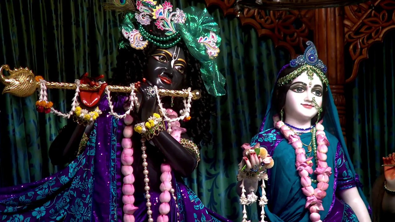 20180722 ISKCON Mayapur Mangal Aarti Deity Darshan. - YouTube