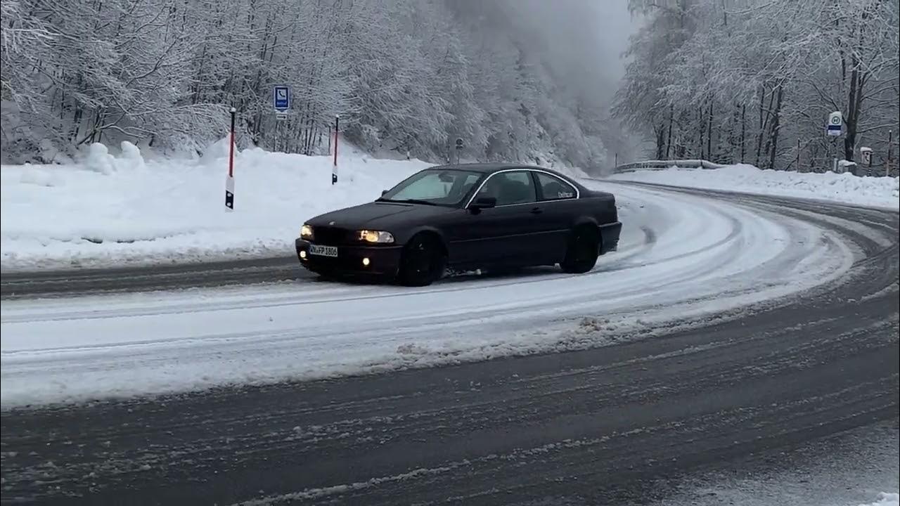 Winterdrift BMW E46 Snow / Drift / Wintertime - YouTube