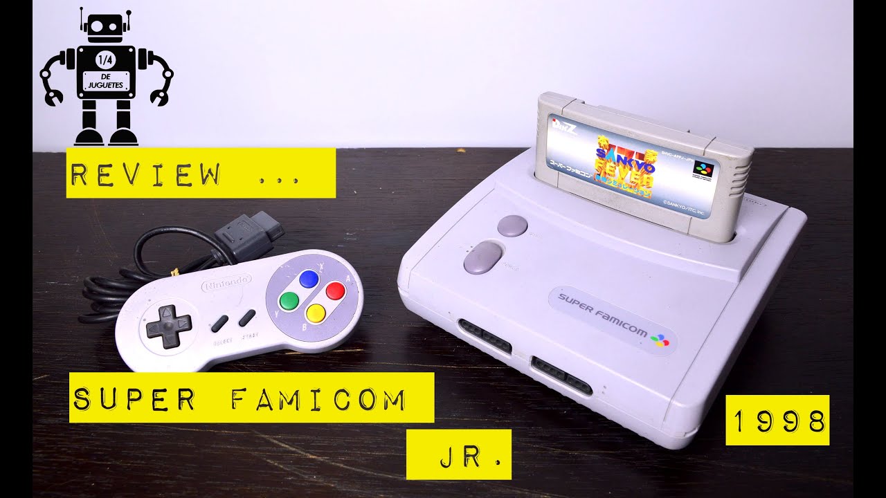 Review de un Super Famicom Jr. Nintendo - YouTube