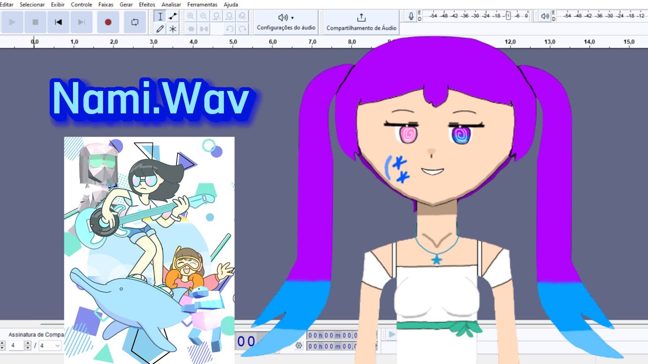 Como eu fiz a NAMI.WAV!//Behind The Scenes | @StarRainy_です - YouTube