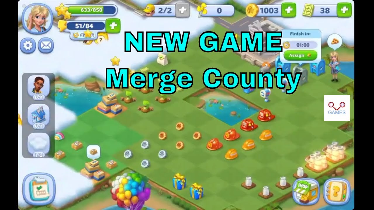 Merge County - Part 1 - Level 1-6 - Gameplay - FULL STORY - CaroGamesNL ...