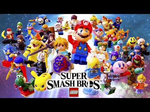 How to build 3 Custom Lego Super smash bros Minifigures - YouTube