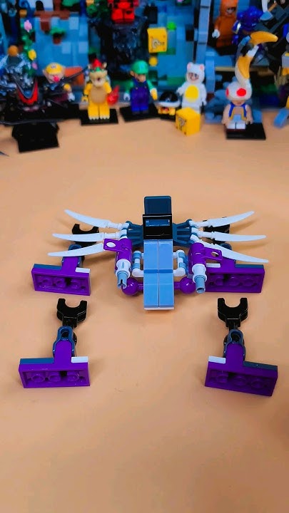 How to build a robot no.7 with building blocks #buildingblocks #brickbuilder #buildingbricks ...