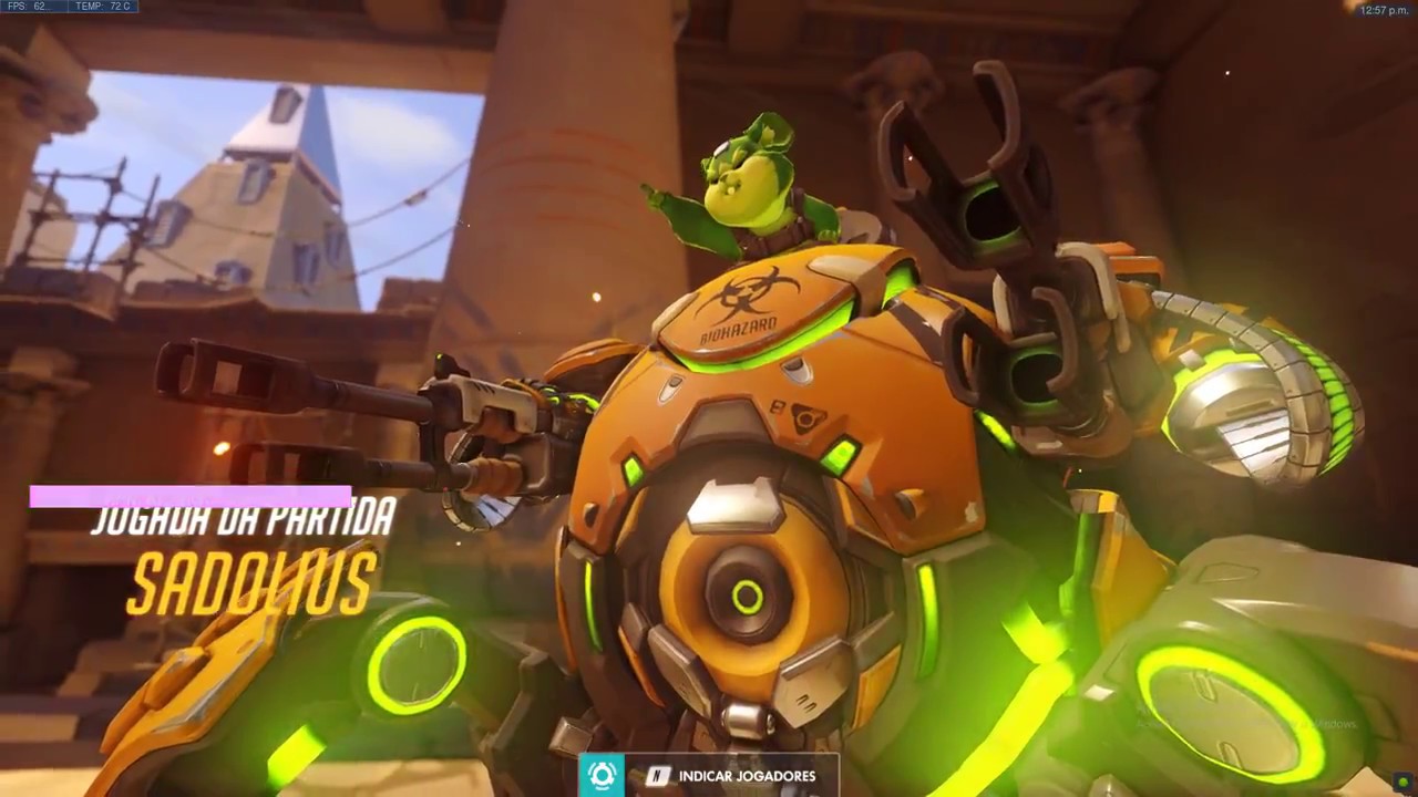 Gameplay Overwatch - Wrecking Ball - YouTube