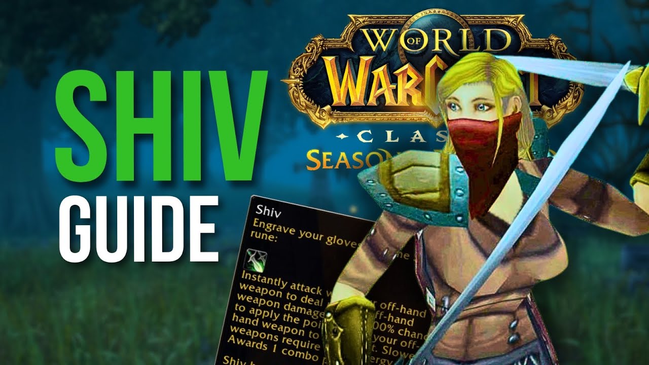 How to get Shiv? WoW Classic Season of Discovery Guide - YouTube