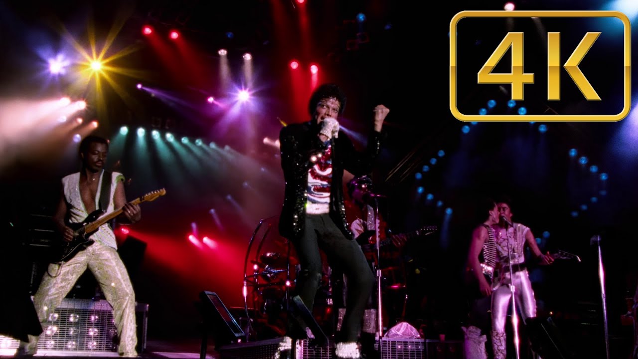 Michael Jackson - Billie Jean - Victory Tour Full Clip 4K colour graded ...