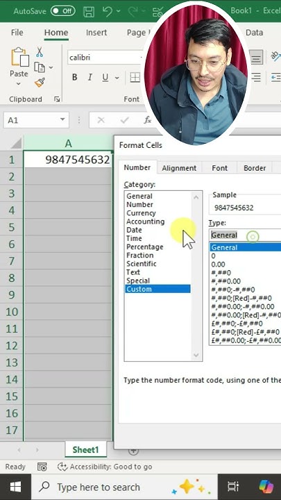 How to use Number formatting in Excel - YouTube