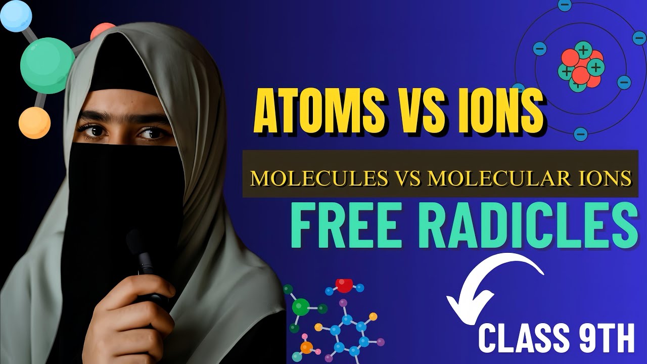 🔥 Atom vs Ion, Molecule vs Molecular Ion | Grade 9 Chemistry ...