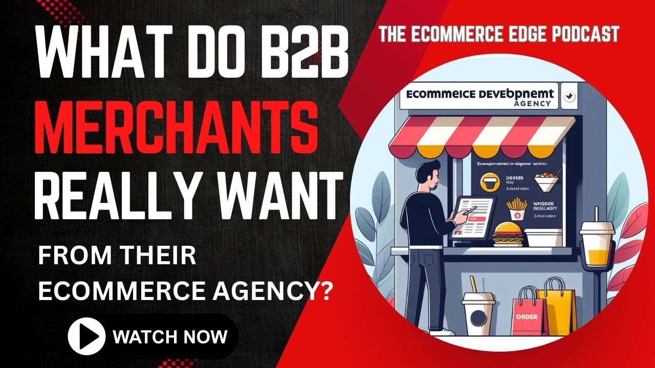E378:📦WHAT DO B2B MERCHANTS REALLY WANT FROM THEIR ECOMMERCE AGENCY ...