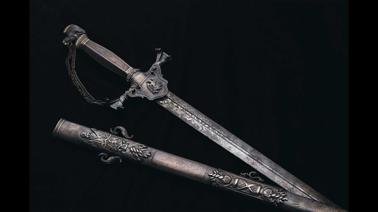 The Masterpiece Sword of Confederate General Paul J. Semmes - YouTube