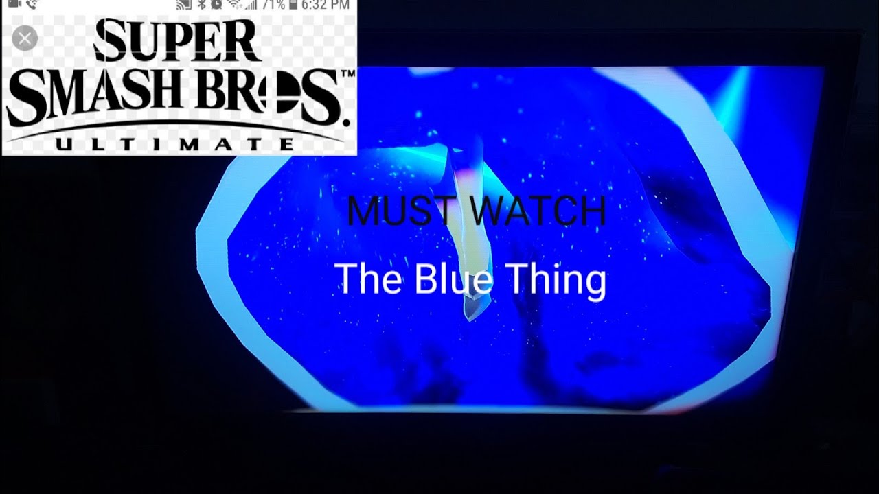 The Blue Thing: Super Smash Br🔵s. Ultimate [MUST WATCH] - YouTube