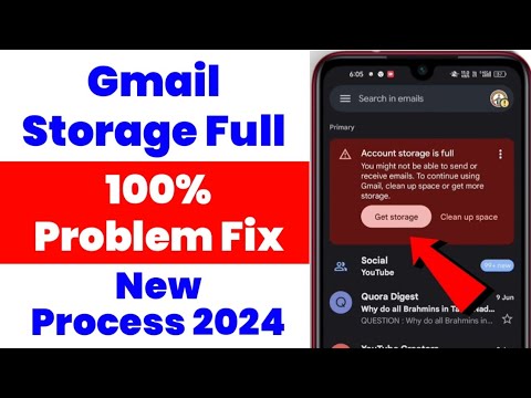 How to Fix Email Storage full problem,Gmail Storage Full Problem kaise ...