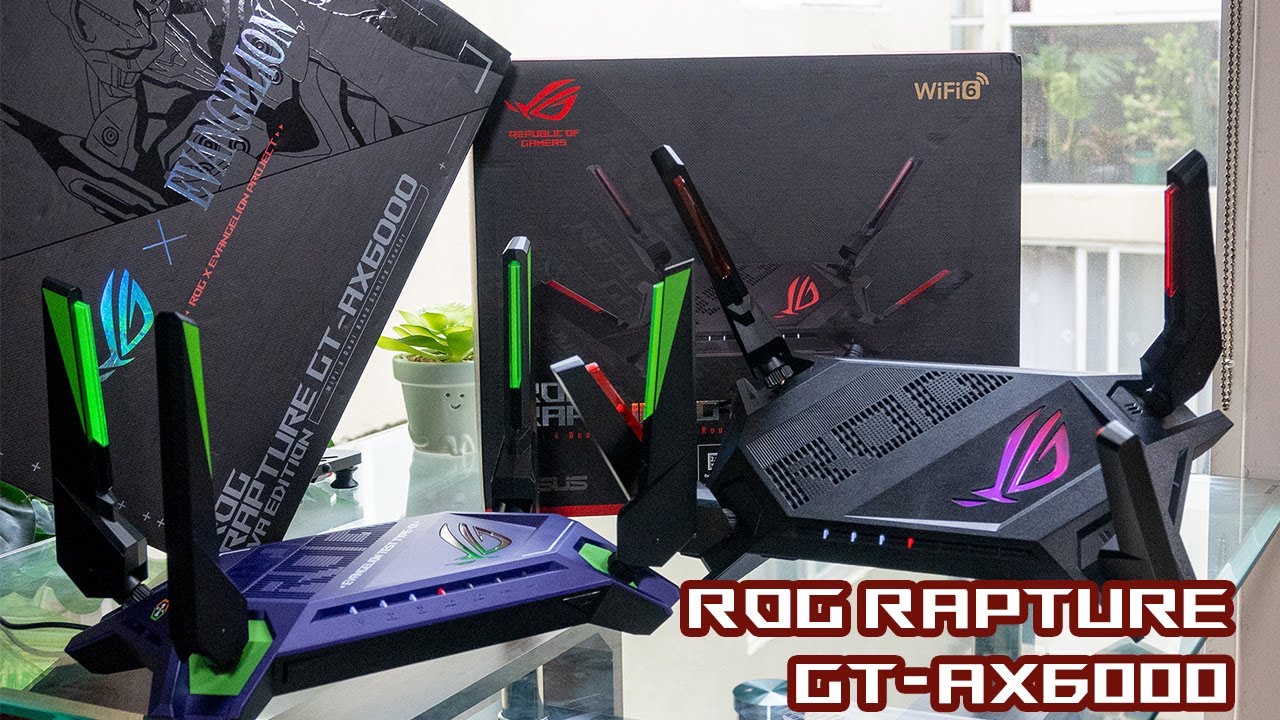 Uno de los routers más poderosos para juegos | ROG Rapture GT-AX6000 ...