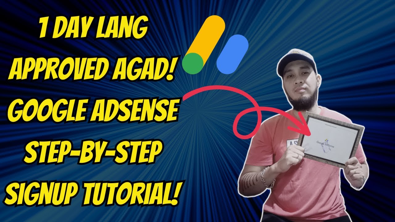APPROVED IN 1 DAY! HOW TO SIGN UP IN GOOGLE ADSENSE STEP BY STEP GUIDE ...