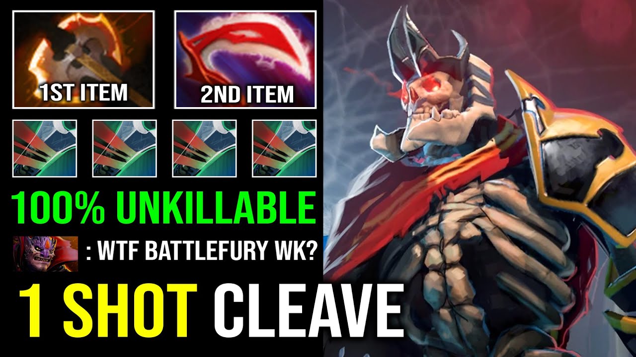1 HIT CLEAVE GOD 100% Unkillable Battle Fury 1v5 Mortal Strike Nonstop ...