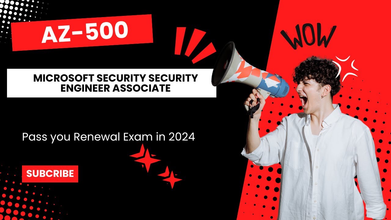 Microsoft Azure Security Engineer Associate AZ-500 Renewal Exam ...