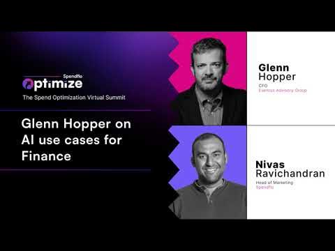 Glenn Hopper on AI use cases for Finance | Optimize Summit | Spendflo - YouTube