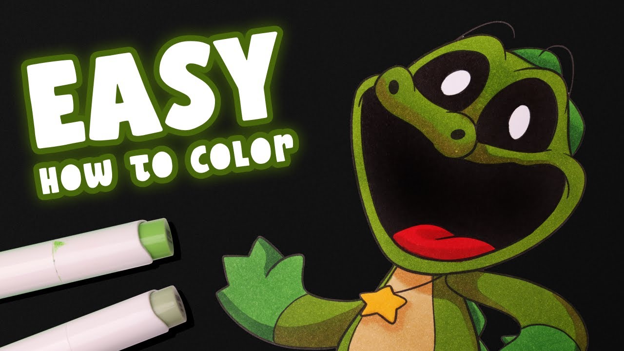 POPPY PLAYTIME Chapter 4 Coloring Pages | Rejected Critters | How to ...