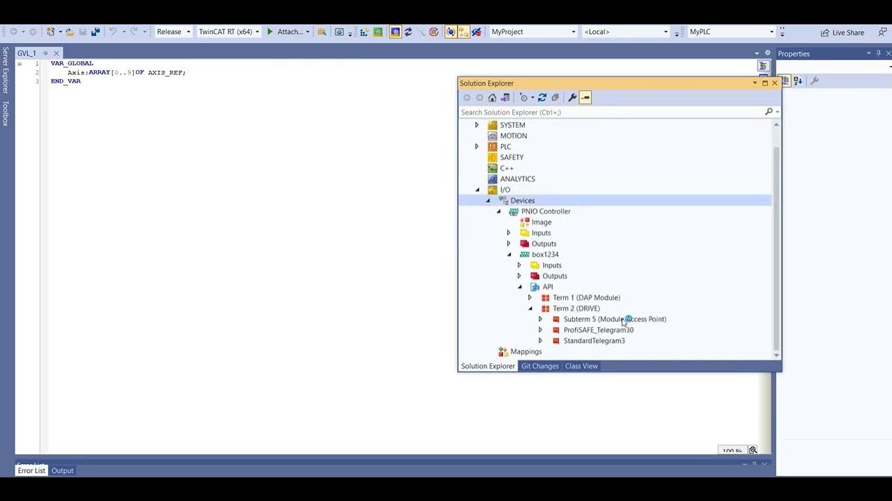 Beckhoff.Using TwinCAT Automation Interface to create your project - YouTube