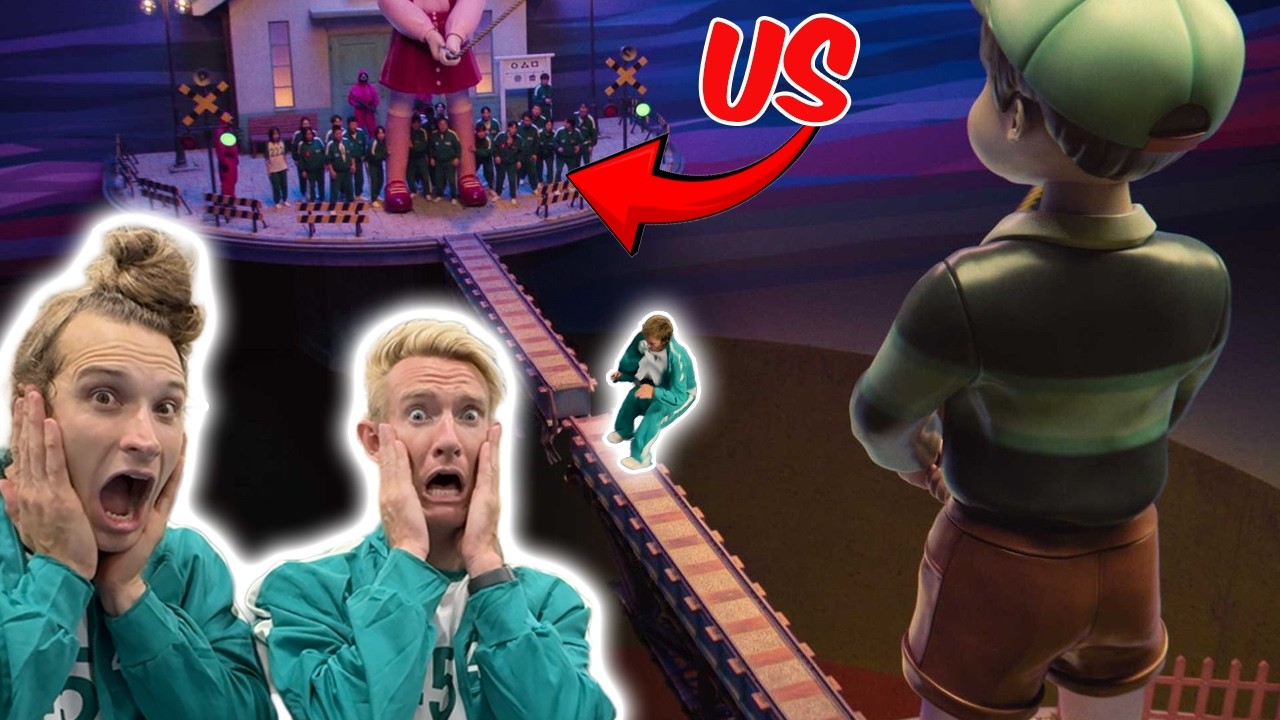 WE TRIED SQUID GAME JUMP ROPE - YouTube