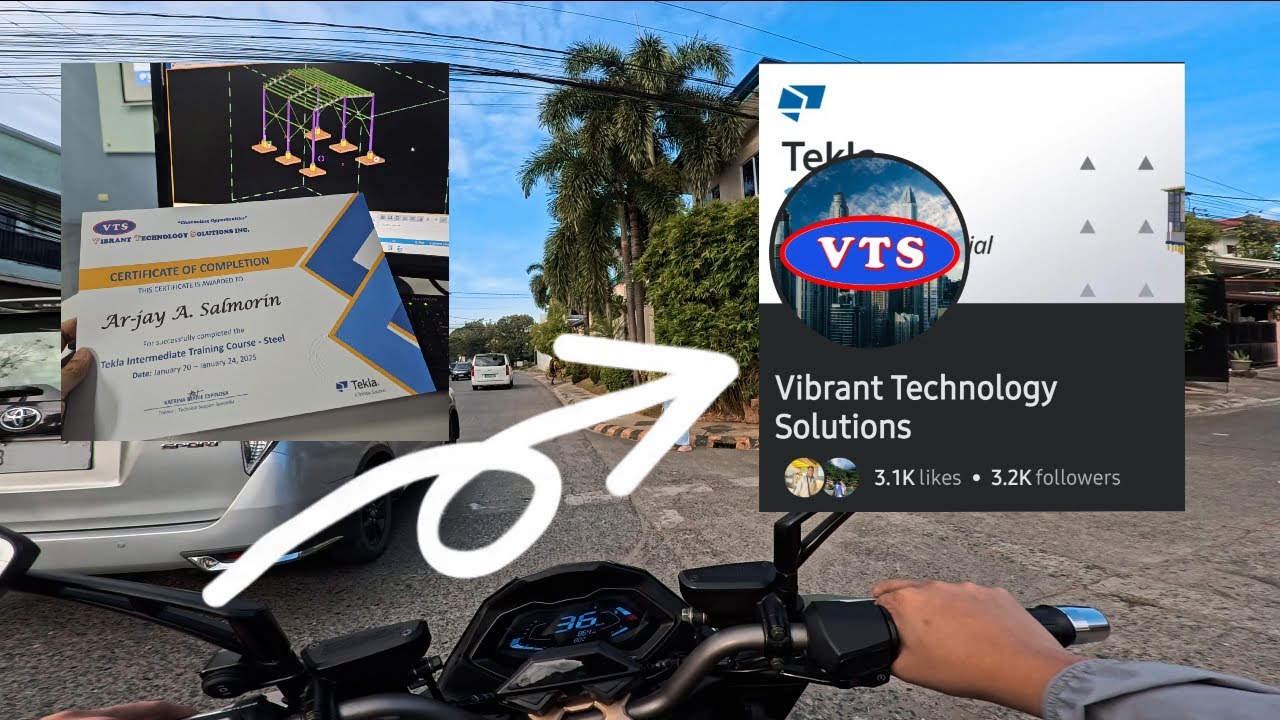 Training ng Tekla Structure Detailing sa Vibrant Technology Solutions review TAGALOG! - YouTube