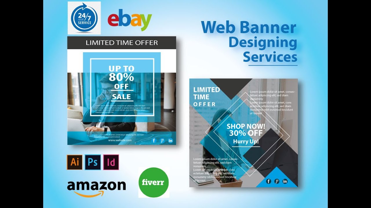 How To make a Beautiful Banner Design - Adobe illustrator #graphic ...