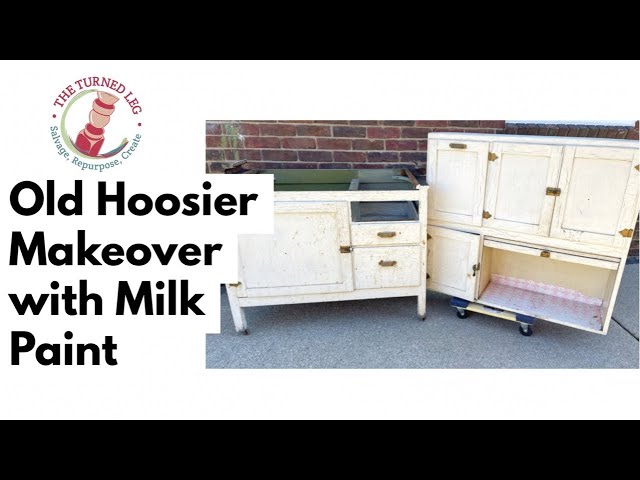 Painted Hoosier Cabinet An Antique Hoosier In My Favorite Color