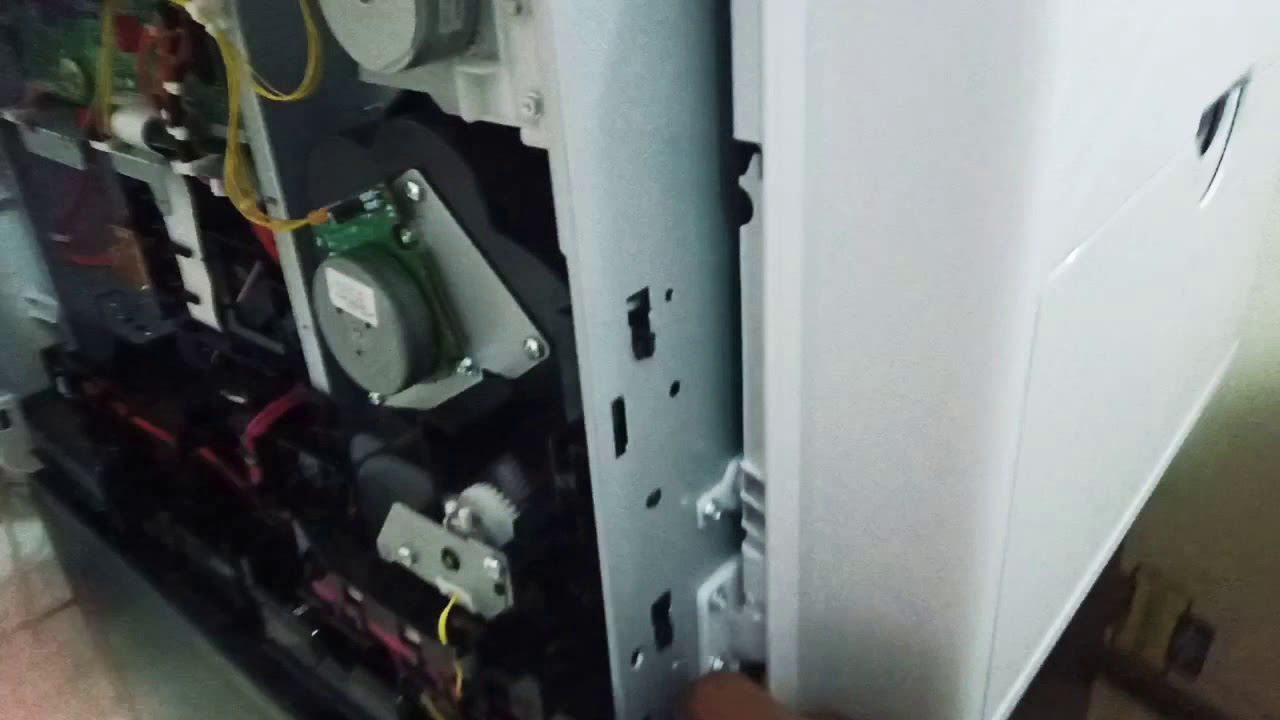 Canon 2006n duplex assembly installation - YouTube