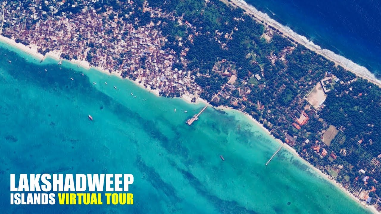 Lakshadweep Islands aerial view #lakshadweep - YouTube