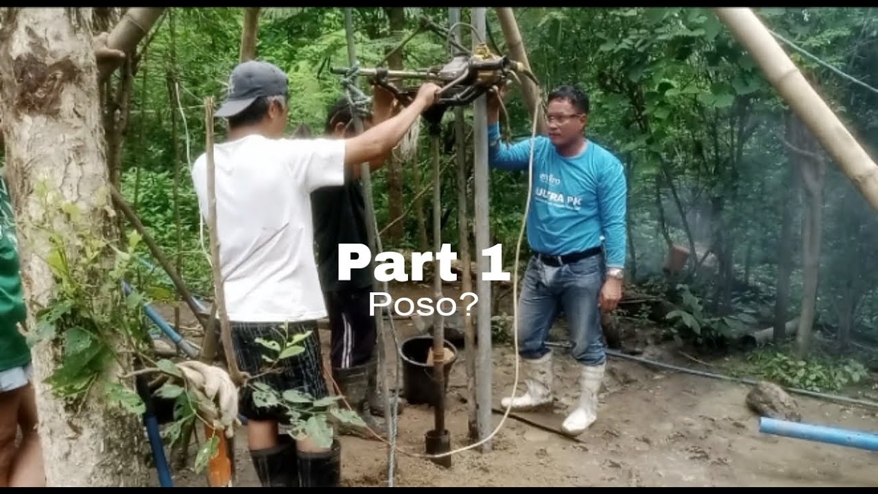 Pagawa ng poso (part 1) - YouTube