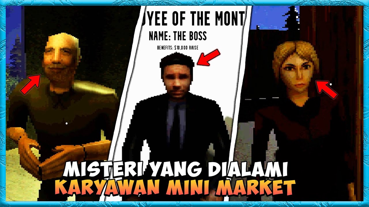 AKU BEKERJA DI SUPERMARKET TAPI... | Days of Night [Full Game] - YouTube