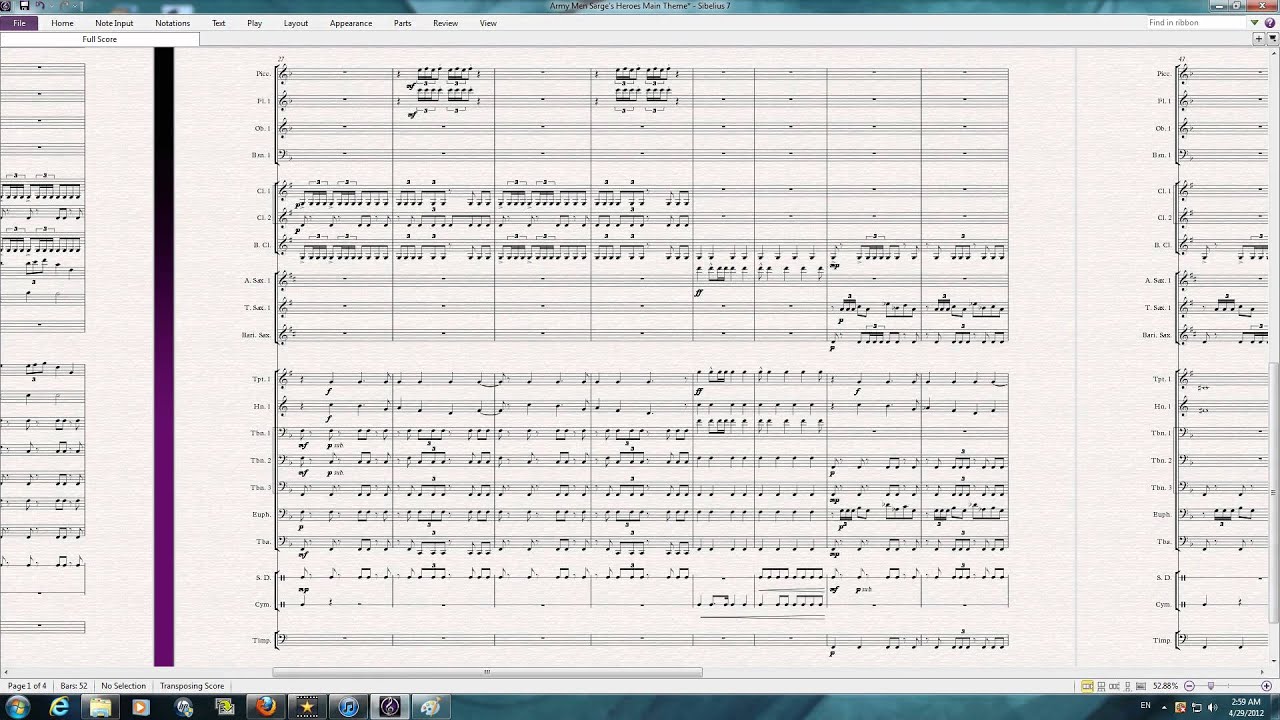 Army Men: Sarge's Heroes Main Theme (Concert Band Arrangement) - YouTube