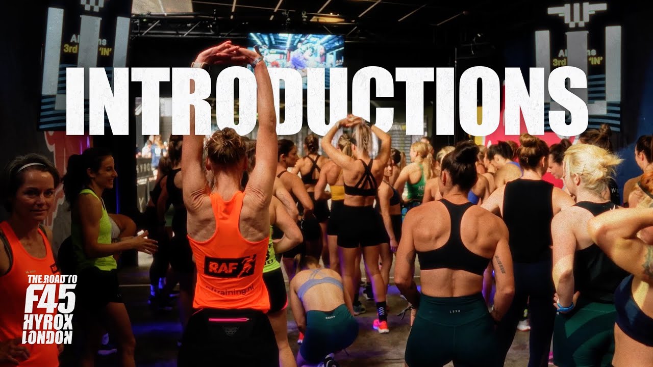 The Road to F45 HYROX London - Episode 1 | Introductions | F45 Training ...