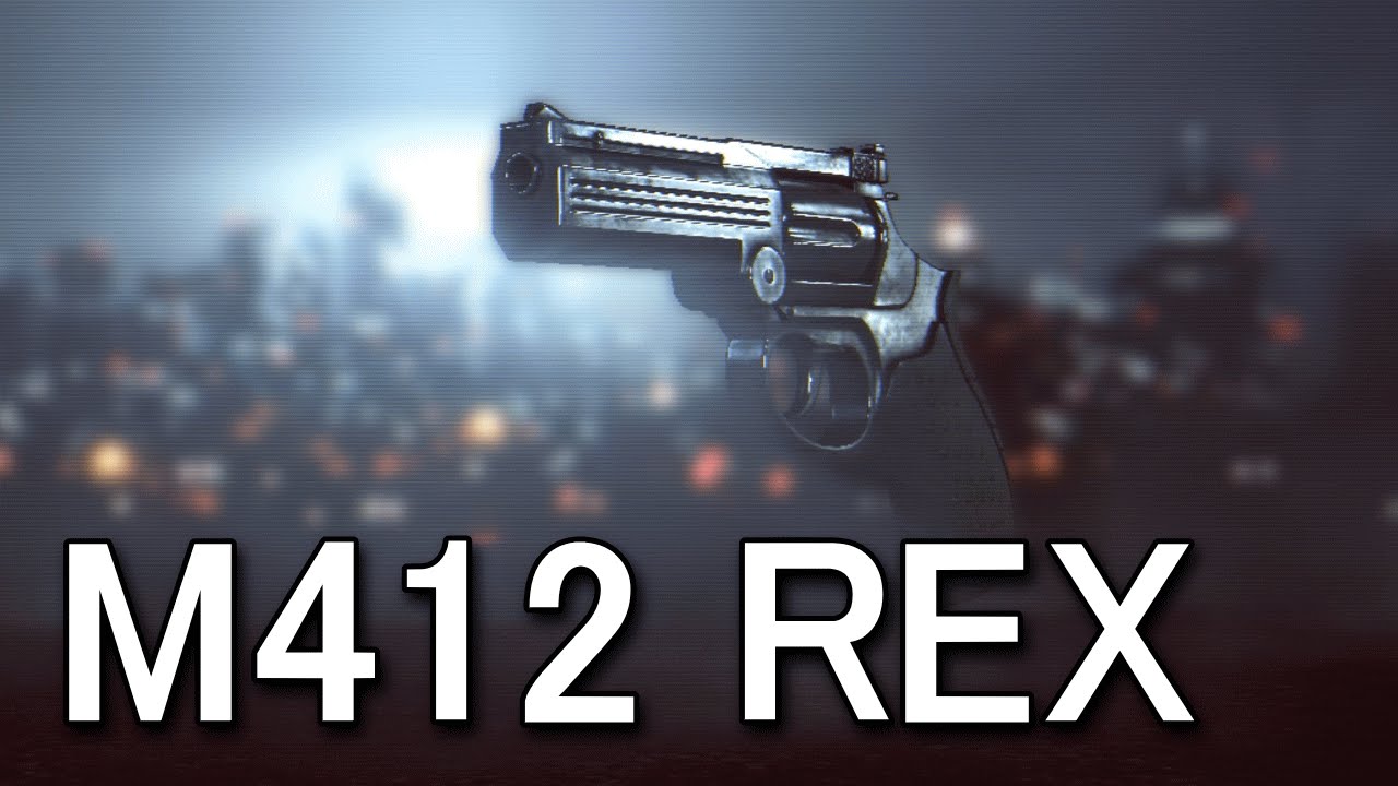【BF4】 ピストル狂がM412 REXを試してみた #934 【KD 44/4】 - YouTube