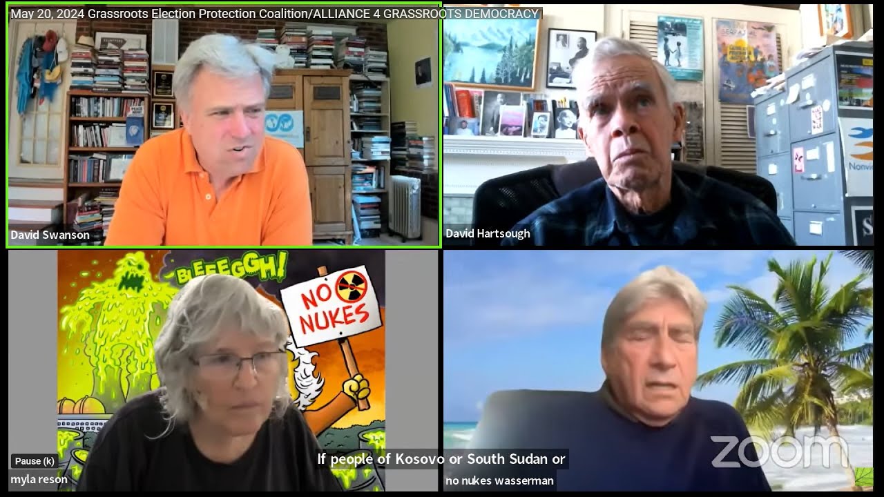 May 20, 2024 Grassroots Election Protection Coalition/ALLIANCE 4 ...