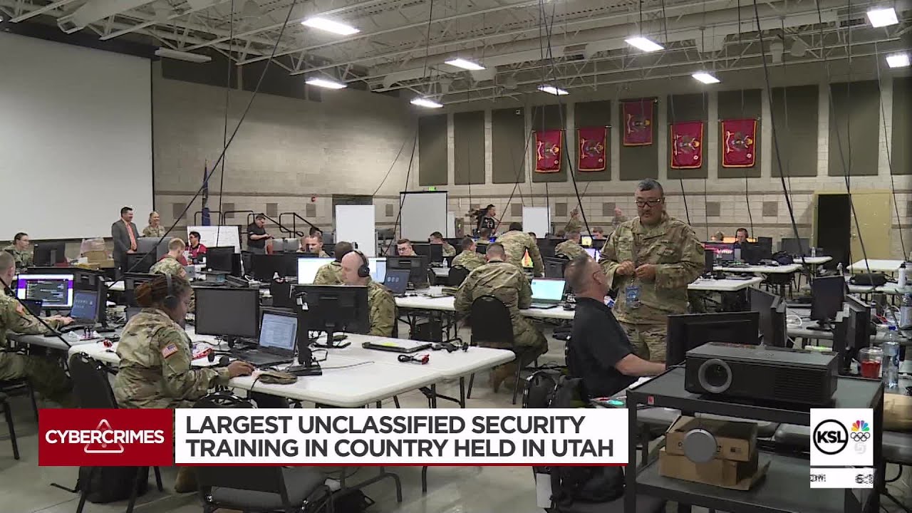 Utah Hosts Defense Department Cyber Security Exercise - YouTube