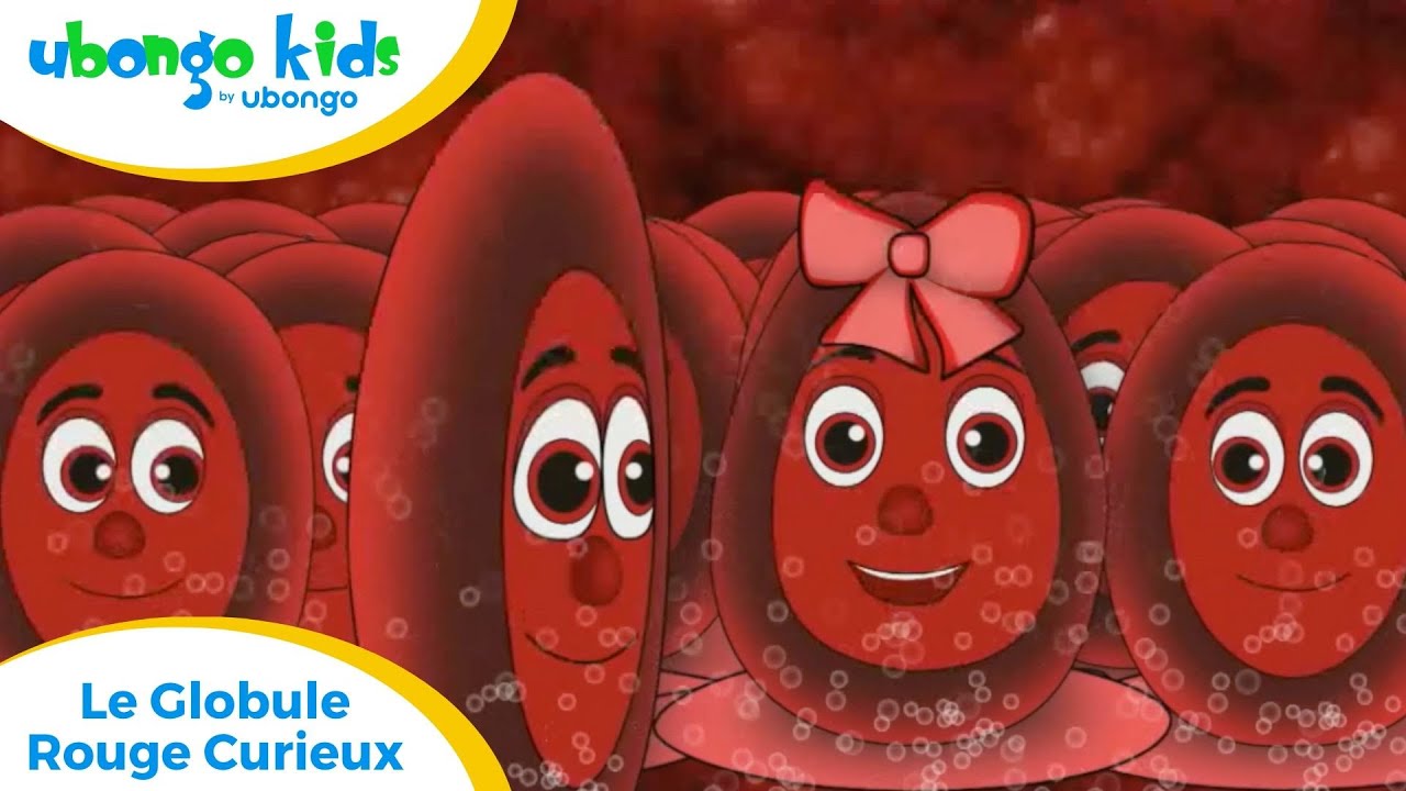 Épisode # 23: Le Globule Rouge Curieux! | Ubongo Kids | Dessin animé ...