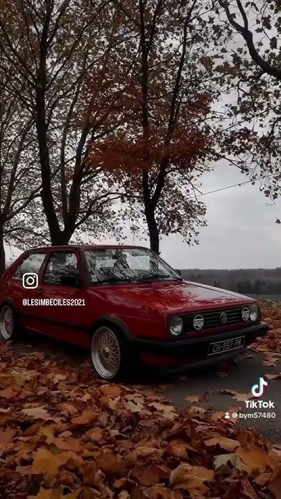 Red Golf MK2 VR6 Autumn Shooting 🔥 #viralvideo #autumn #vr6 - YouTube