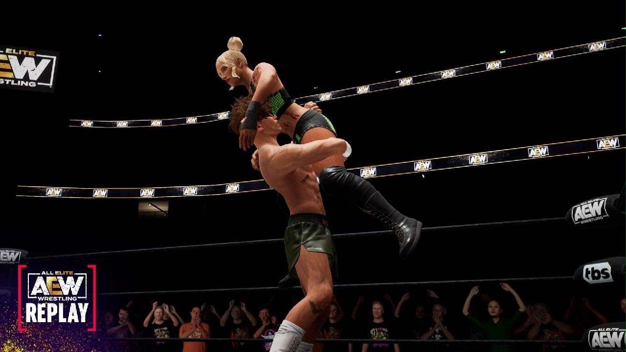 AEW: Fight Forever| Intergender Match - Hook vs. Toni Storm In a Lights ...